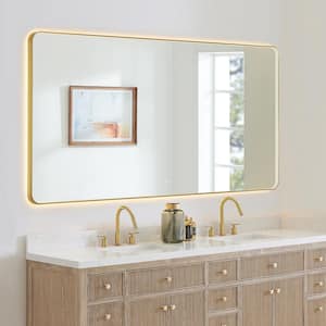 Altair Dazzle 84 in.W x 42 in.H Rectangular Aluminum Framed LED Wall ...