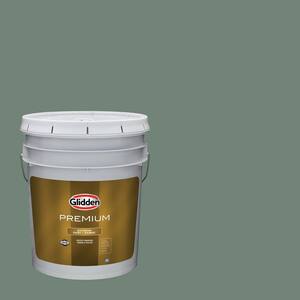 Glidden Premium 1 gal. Calabash Clash PPG1135-6 Flat Exterior Latex ...
