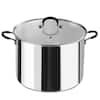 Cook N Home 20 qt. Stainless Steel Stock Pot with Glass Lid NC-00335 ...