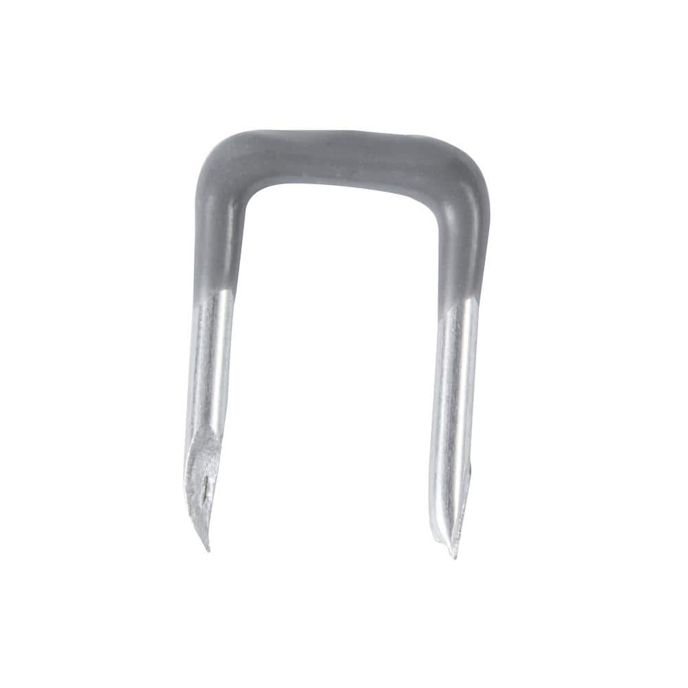 Gardner Bender 1/2 in. Metal PVC Insulated Staple, Gray/Silver Dipped ...