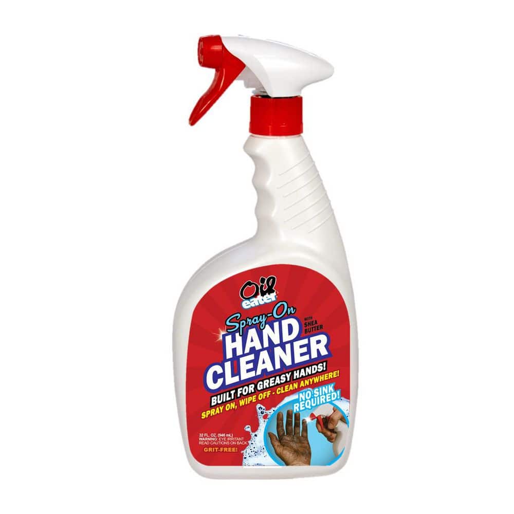Oil Eater 32 oz. Spray-on Hand Cleaner Soap for Grease and Oil ...