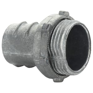 Commercial Electric 1-1/2 in. Flexible Metal Conduit (FMC) Screw-In ...