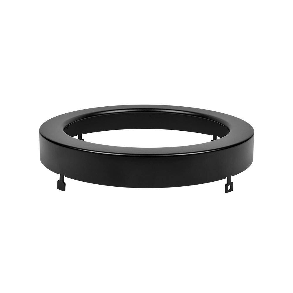 Leviton SDR 5 in. Matte Black Finish, Round Trim Ring for Recessed ...