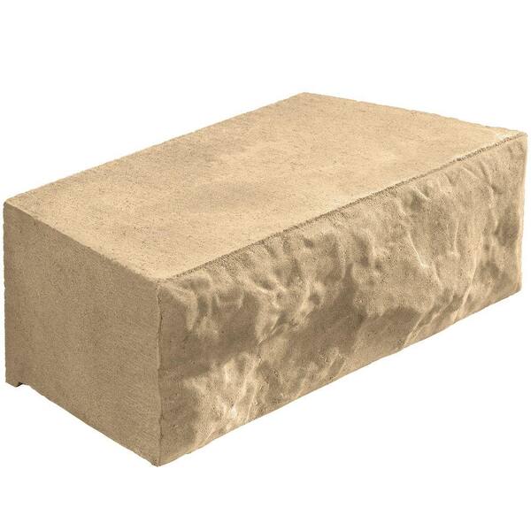 Pavestone 8 in. x 12 in. Latte Natural Impression Riverstone Concrete ...
