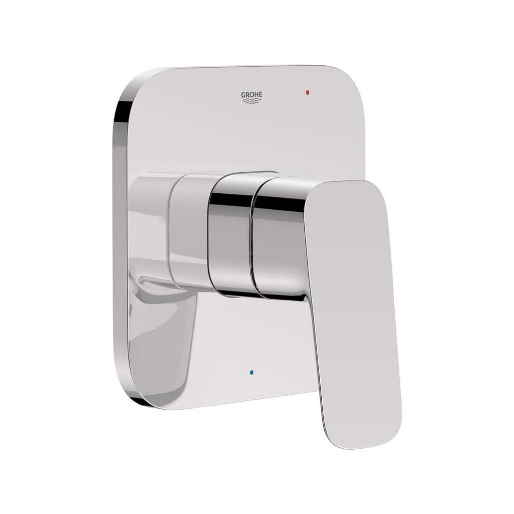 GROHE Cubeo Pressure Balance Valve Trim with Cartridge in Chrome ...