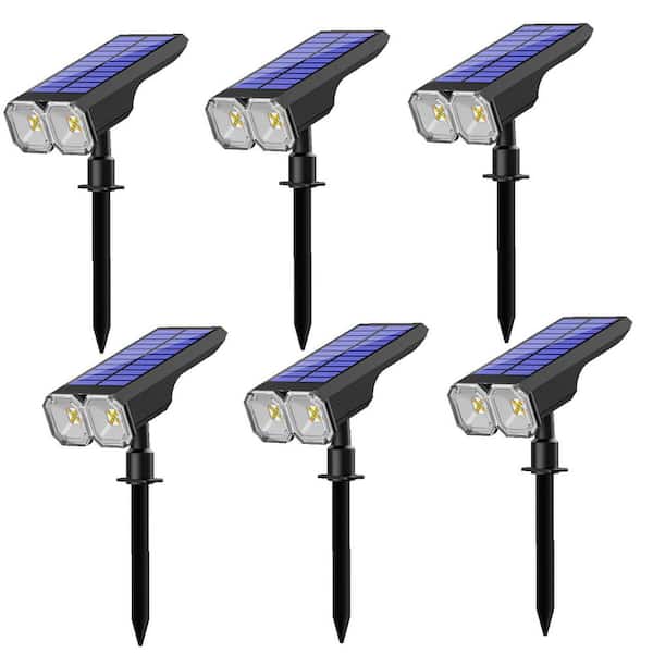 Reviews for KOAOEIRS 6000K 100 Lumens Black Integrated Outdoor Solar ...