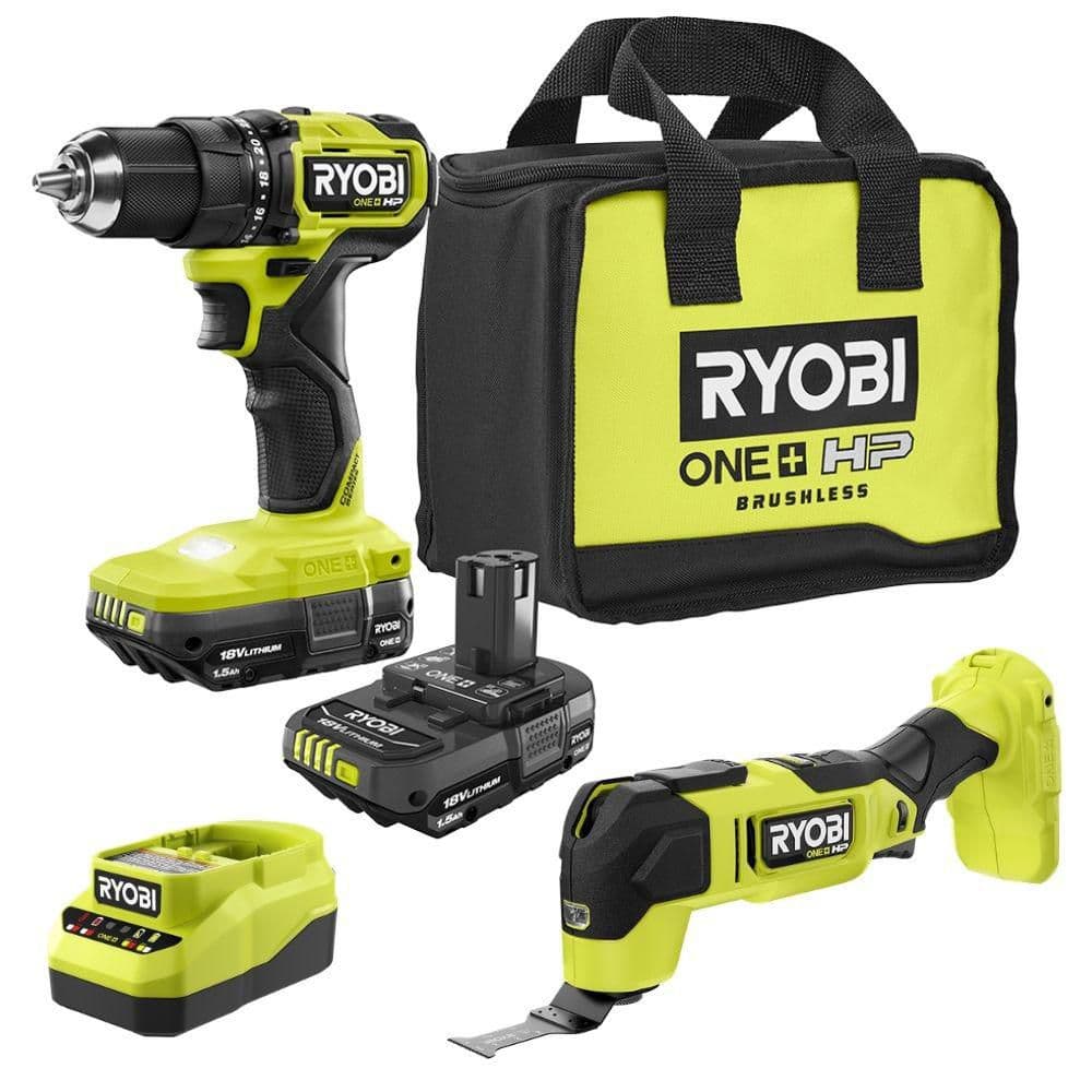 Reviews for RYOBI ONE+ HP 18V Brushless Cordless Compact 1/2 in. Drill ...