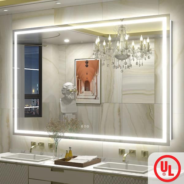 Reviews for Apmir 48in.W x38in.H Rectangular Frameless UL Certified ...