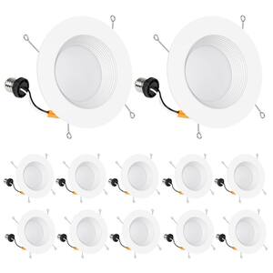 WYZM 5/6 in. 5CCT Retrofit Recessed Light Dimmable LED Downlight ...