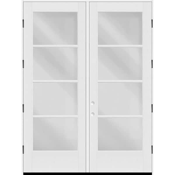 Steves & Sons Legacy 72 in. x 96 in. Icon 4L Modern Clear Glass LHOS ...
