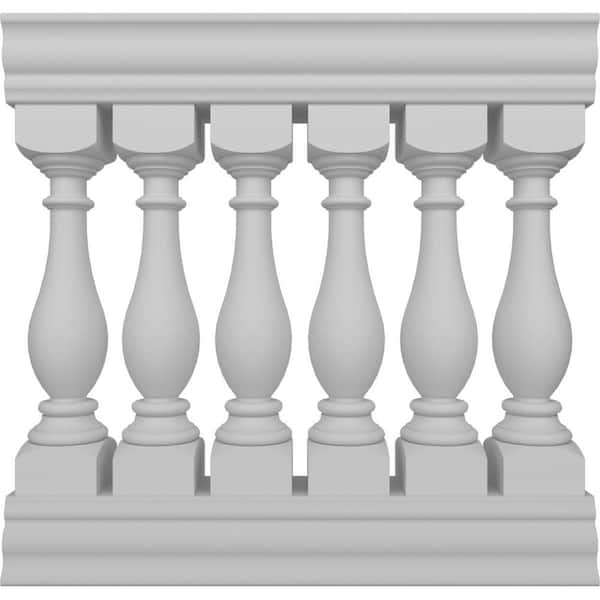 Ekena Millwork Fiberthane Legacy Balustrade 36 in. L x 38 in. H ...