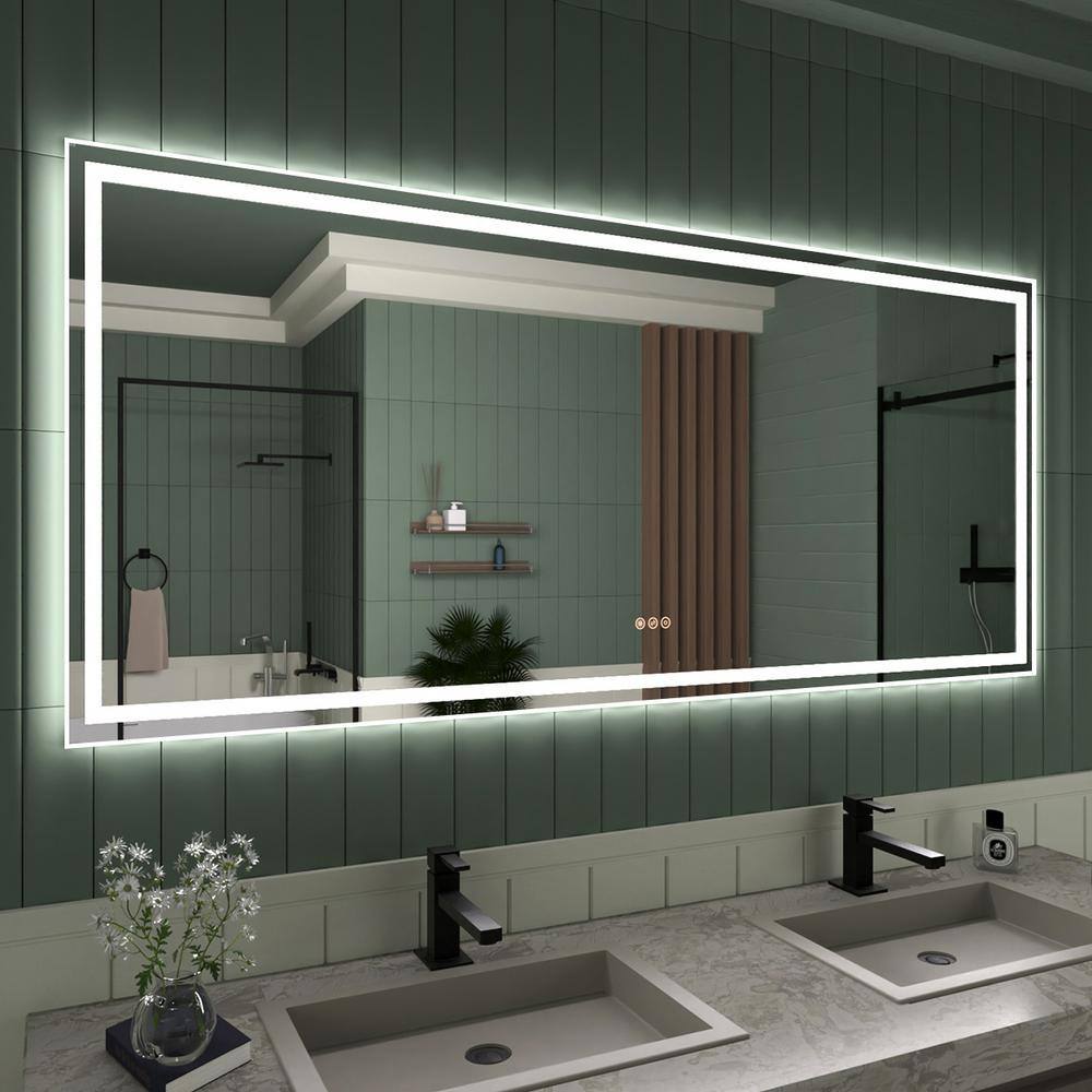 Have a question about TaiMei 72 in. W x 30 in. H Rectangular Frameless ...