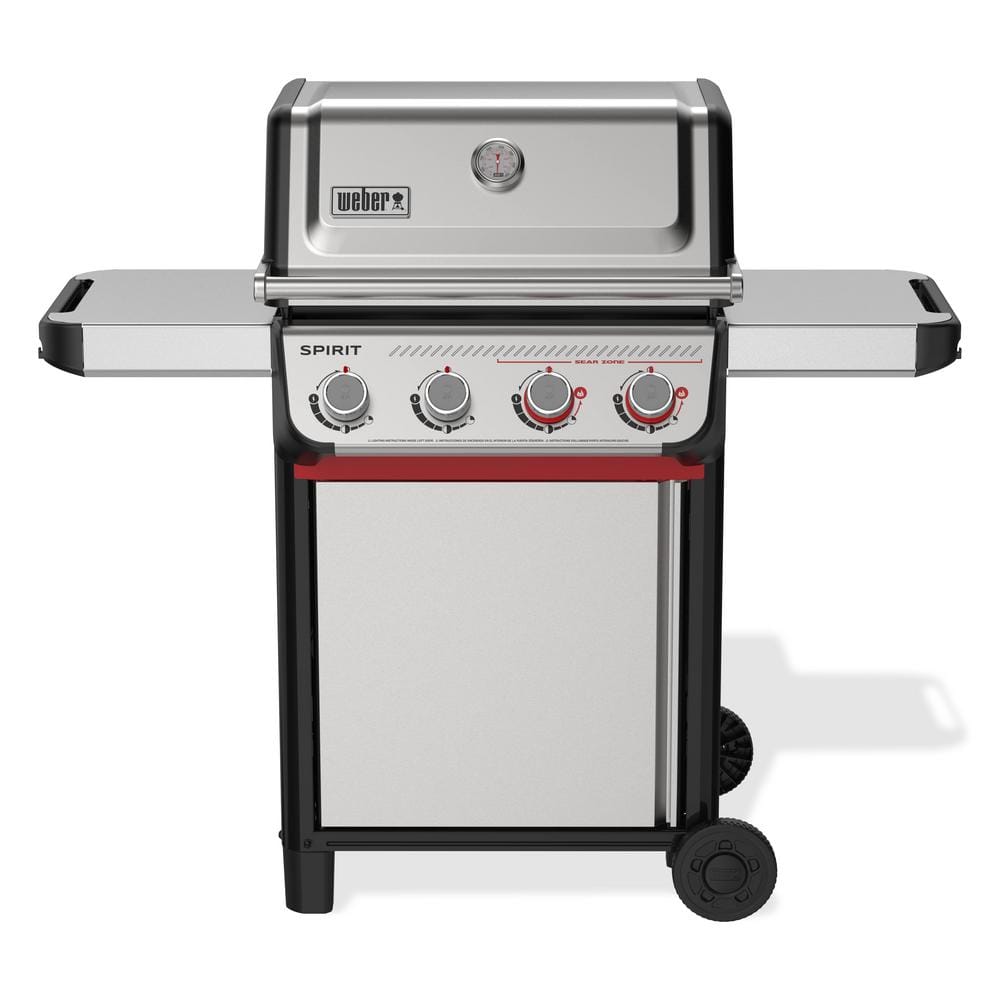 Reviews for Weber Spirit S-425 4-Burner Propane Gas Grill in Stainless ...