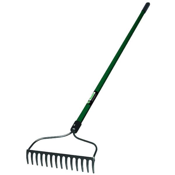 Tru Built 14-Tine Lawn Rake 33791 - The Home Depot