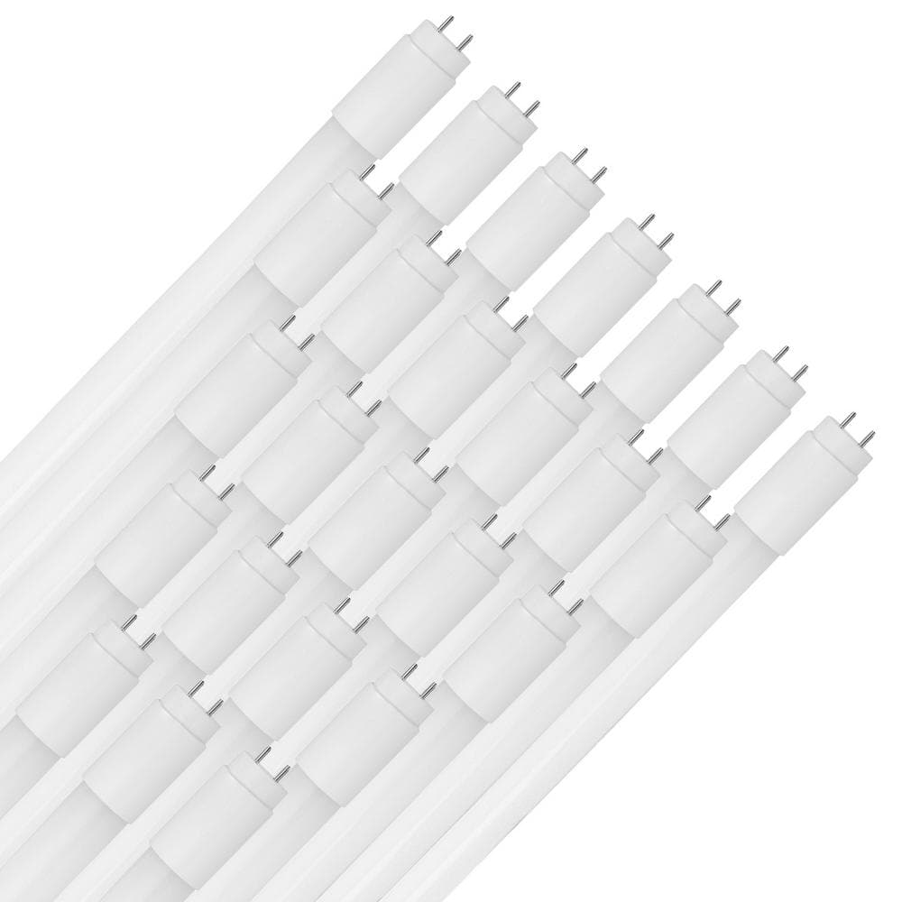 Sunlite 152-Watt Equivalent 47 in. Linear T8 G13 2-Pin Hybrid LED Tube ...