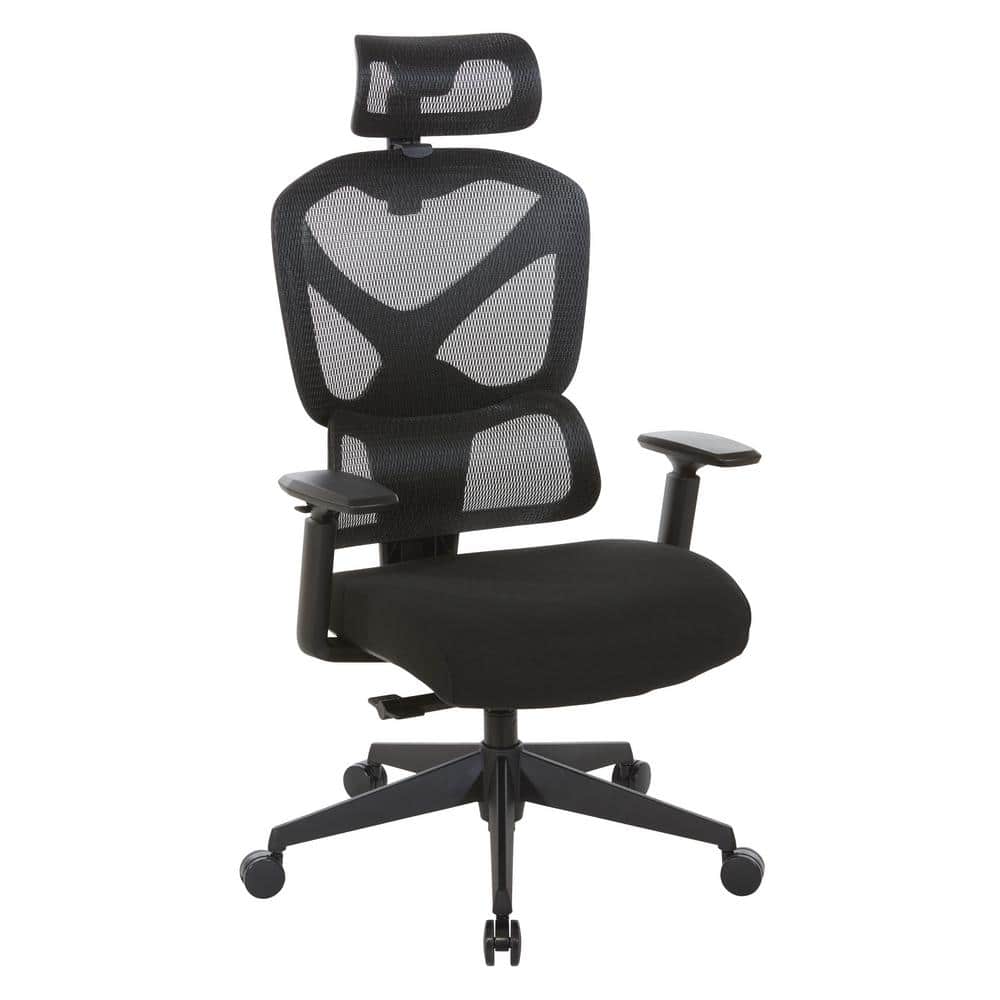 Office Star Products Fabric Seat Adjustable Height, Swivel, Wheels ...