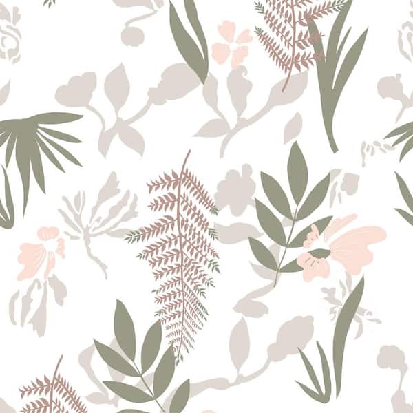 Vsmile Floral Peel and Stick Wallpaper, Decorative Wall Paper, Contact ...