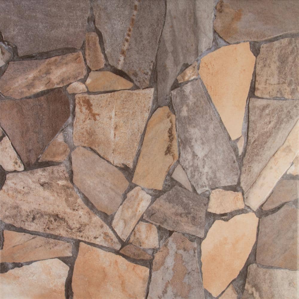 MSI Quartzo Natural 22 in. x 22 in. Glazed Ceramic Floor and Wall Tile ...