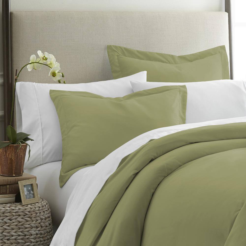Becky Cameron Performance 2-Piece Sage Standard Pillow Sham Set IH-SHAM ...