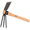 Ames Hoe/Cultivator Combo with Wood Handle 1994800 - The Home Depot