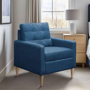 510 Design Paula Light Blue Arm Chair with Slipcover 5DS100-0035 - The ...