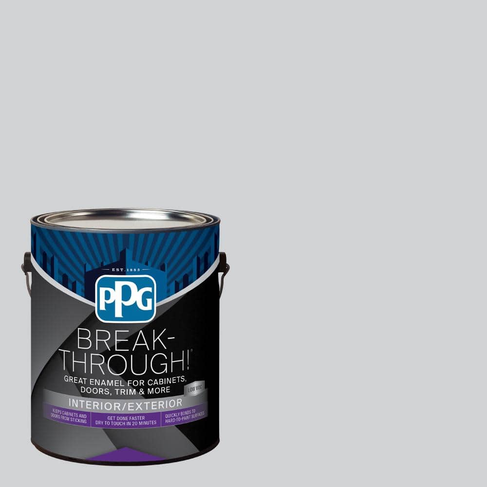 Break-Through! 1 gal. PPG1011-2 Elemental Semi-Gloss Door, Trim ...