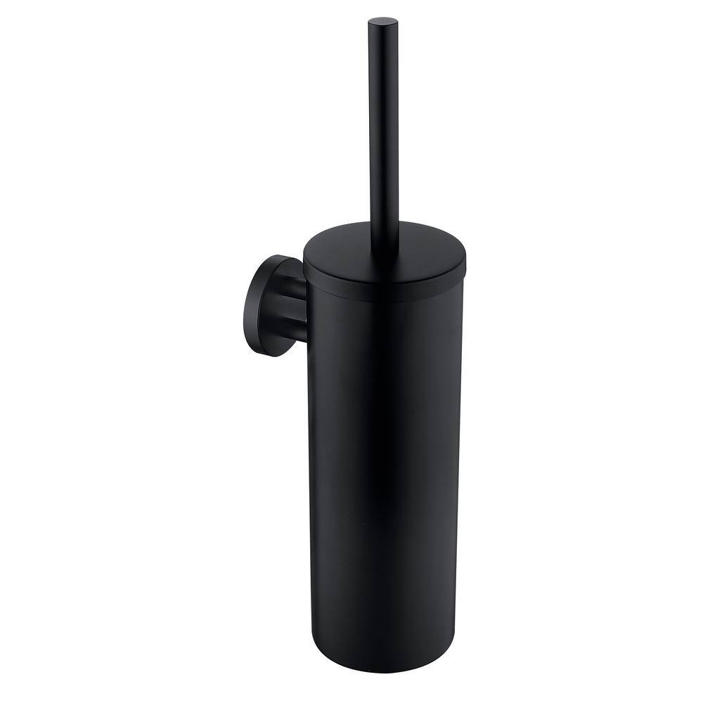 ATKING Bathroom Wall-Mounted Toilet Brush and Holder Set in Stainless ...
