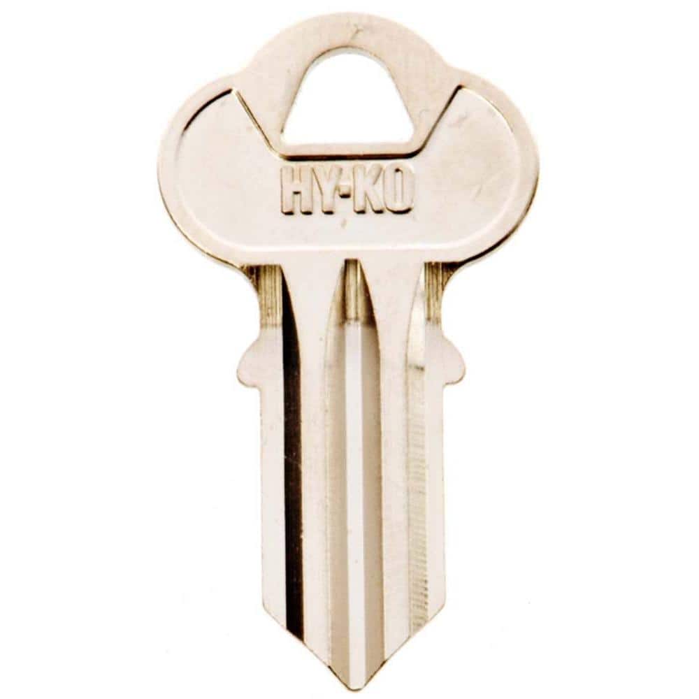 HY-KO Blank Chicago Lock Key 11010CG6 - The Home Depot