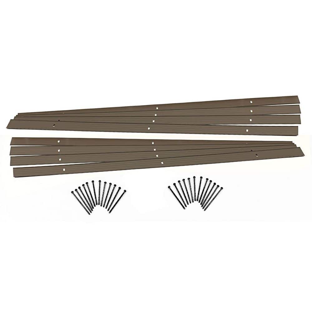 ProFlex 48 ft. x 0.18 in. x 4 in. Bronze Aluminum Edging Kit 1806BZ-48C ...
