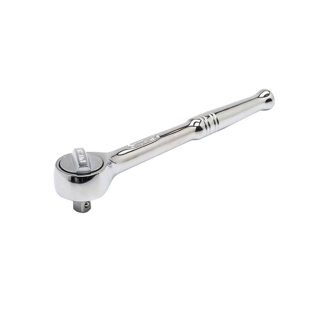 Husky 1/4 in. Drive Round Head Ratchet H14RHRAT - The Home Depot