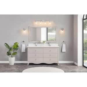 Legion Furniture WS2512-48-DW 48 in. Single Sink Sink Vanity Dreamy White Bath Vanity with White ...