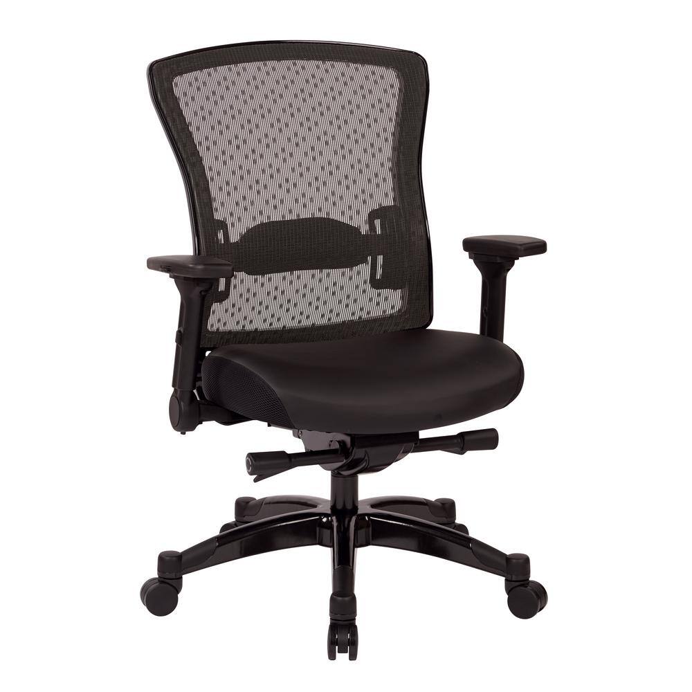 Office Star Products Executive Bonded Leather Back Chair 317-ME3R2C7KF7 ...