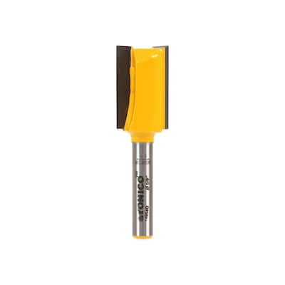 Yonico 1/4 in. Dia Carbide Tipped Straight 1/4 in. Shank Router Bit 14155q