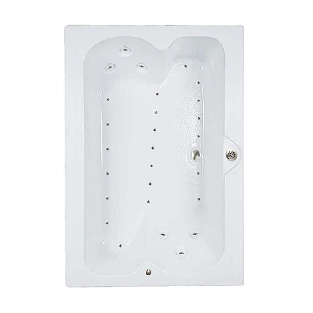 Comfortflo Premier 60 in. x 48 in. Acrylic Rectangular Drop-in Air ...