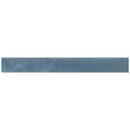 Ivy Hill Tile Forge Indigo Blue 2.83 in. x 23.62 in. Matte Porcelain ...