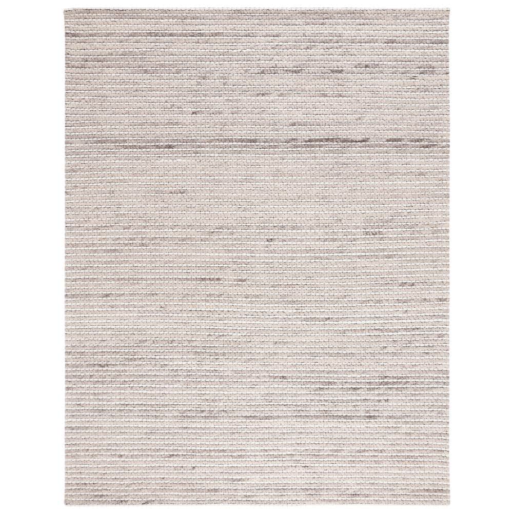 SAFAVIEH Marbella Silver Ivory 8 ft. X 10 ft. Abstract Border Area Rug ...