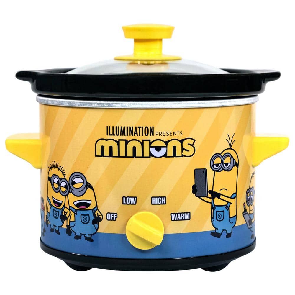 Uncanny Brands 2 qt. Despicable Me Minions Yellow Slow Cooker SC2-DES ...