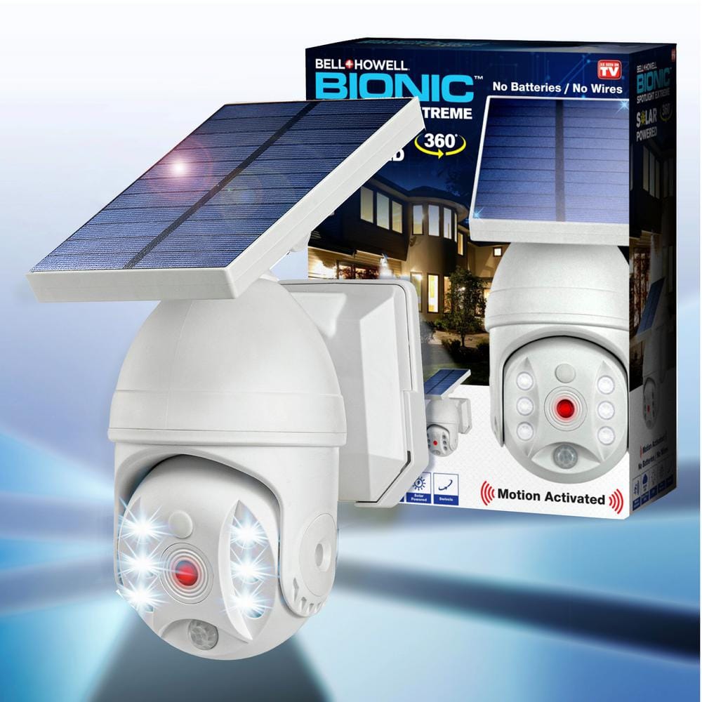 Reviews for Bell + Howell Bionic Spotlight Extreme White Solar Powered ...