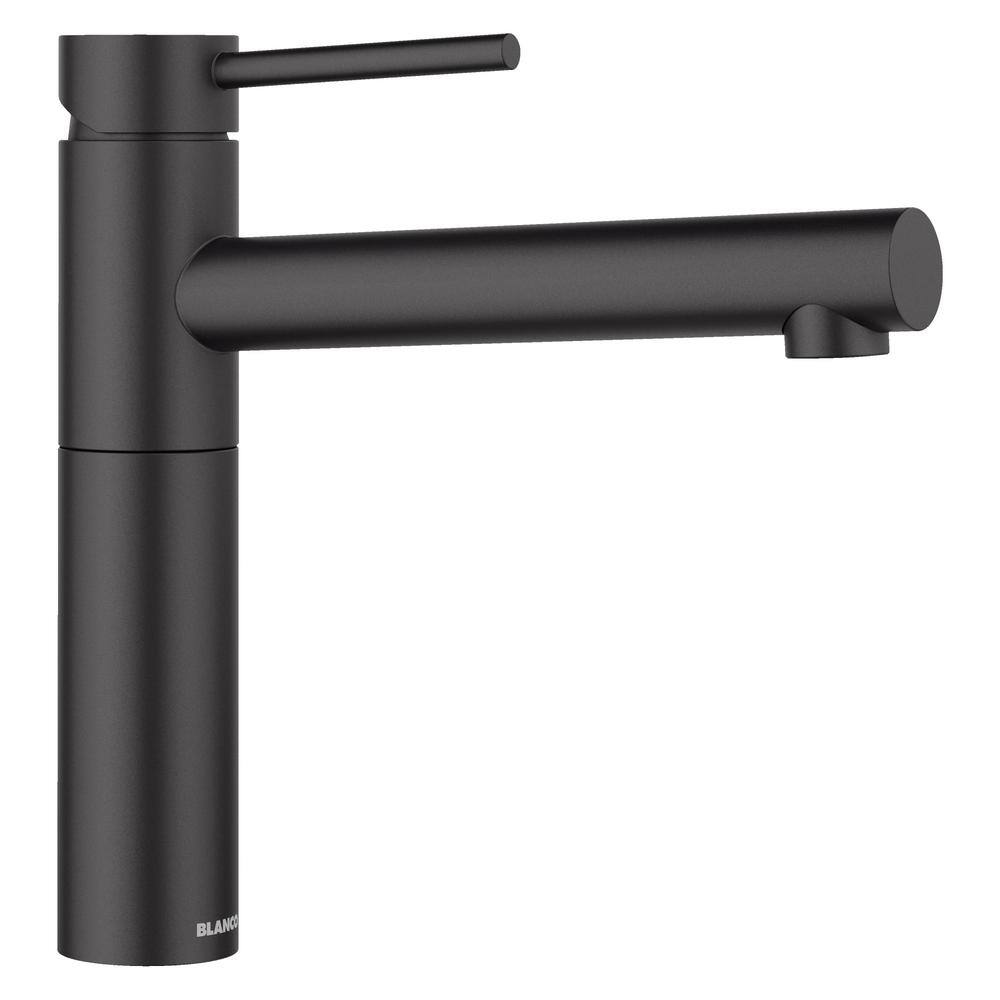Blanco Alta II Single Handle Bar Faucet in Matte Black 527570 - The ...