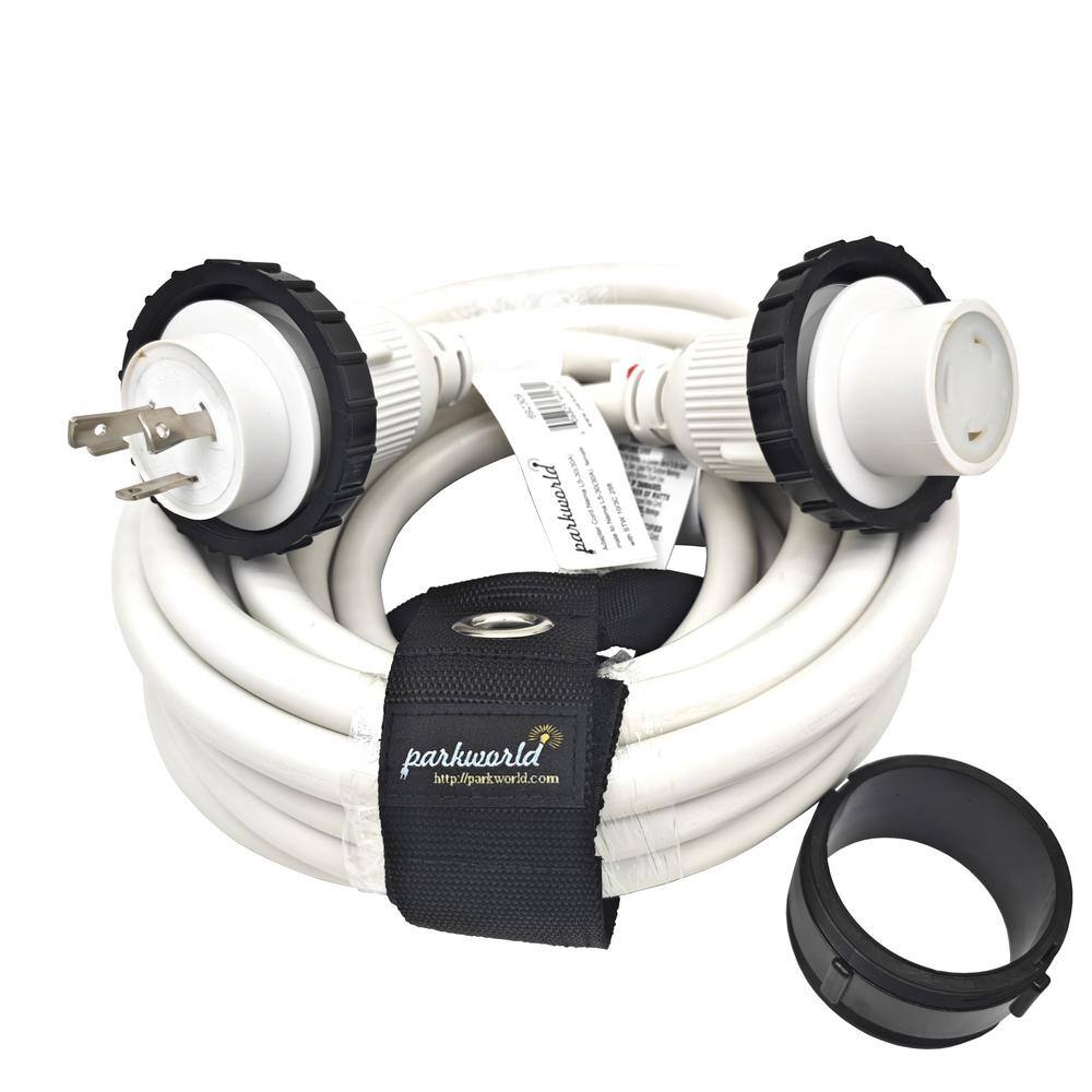 parkworld 25 ft. 10/3 30 Amp 125-Volt Twist Lock NEMA L5-30 RV/Maine ...