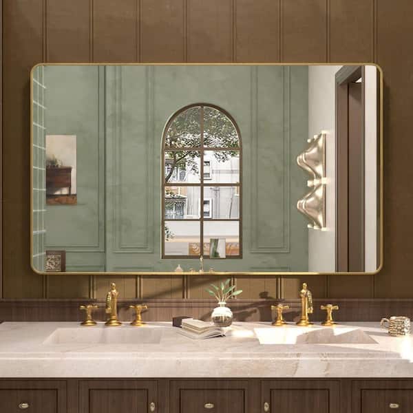 Hermitage Bath Cosy 60 in. W x 36 in. H Rectangular Framed Wall ...