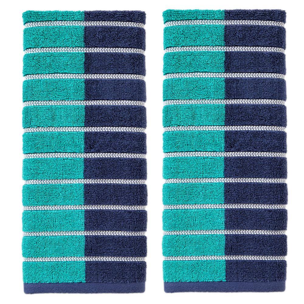 SKL Home Colorblock Stripes 2 Pc Hand Towel X2287600835203 - The Home Depot