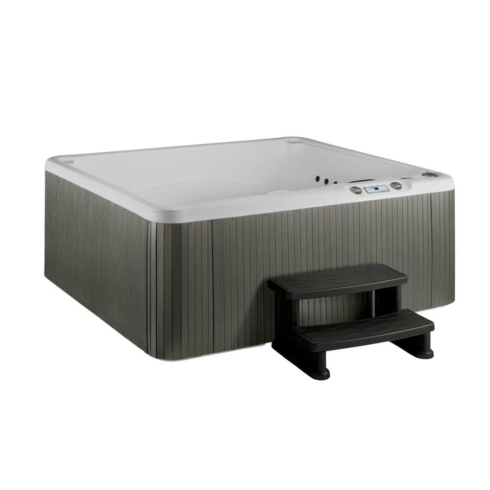 Lifesmart LS350 Plus 5-Person 28-Jet 110-Volt Plug and Play Spa with ...