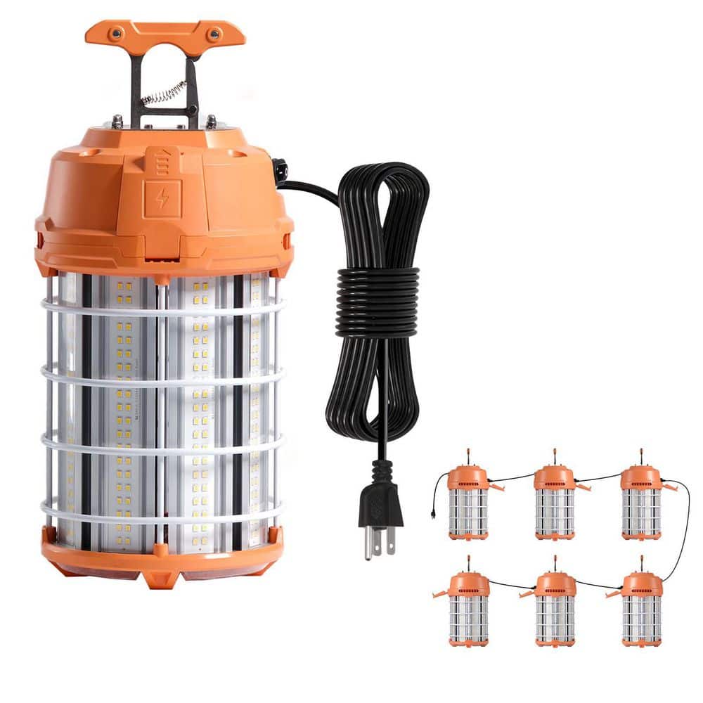 VEVOR LED Temporary Work Light, 19000 lm, 5000K Durable and Water ...