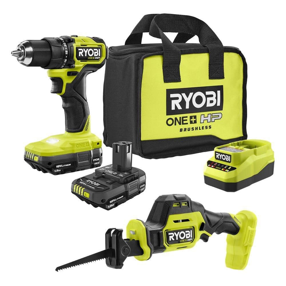 Reviews for RYOBI ONE+ HP 18V Brushless Cordless Compact 1/2 in. Drill ...