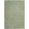 SAFAVIEH Laguna Shag Light Sage 9 ft. x 12 ft. Solid Area Rug SGL303V-9 ...