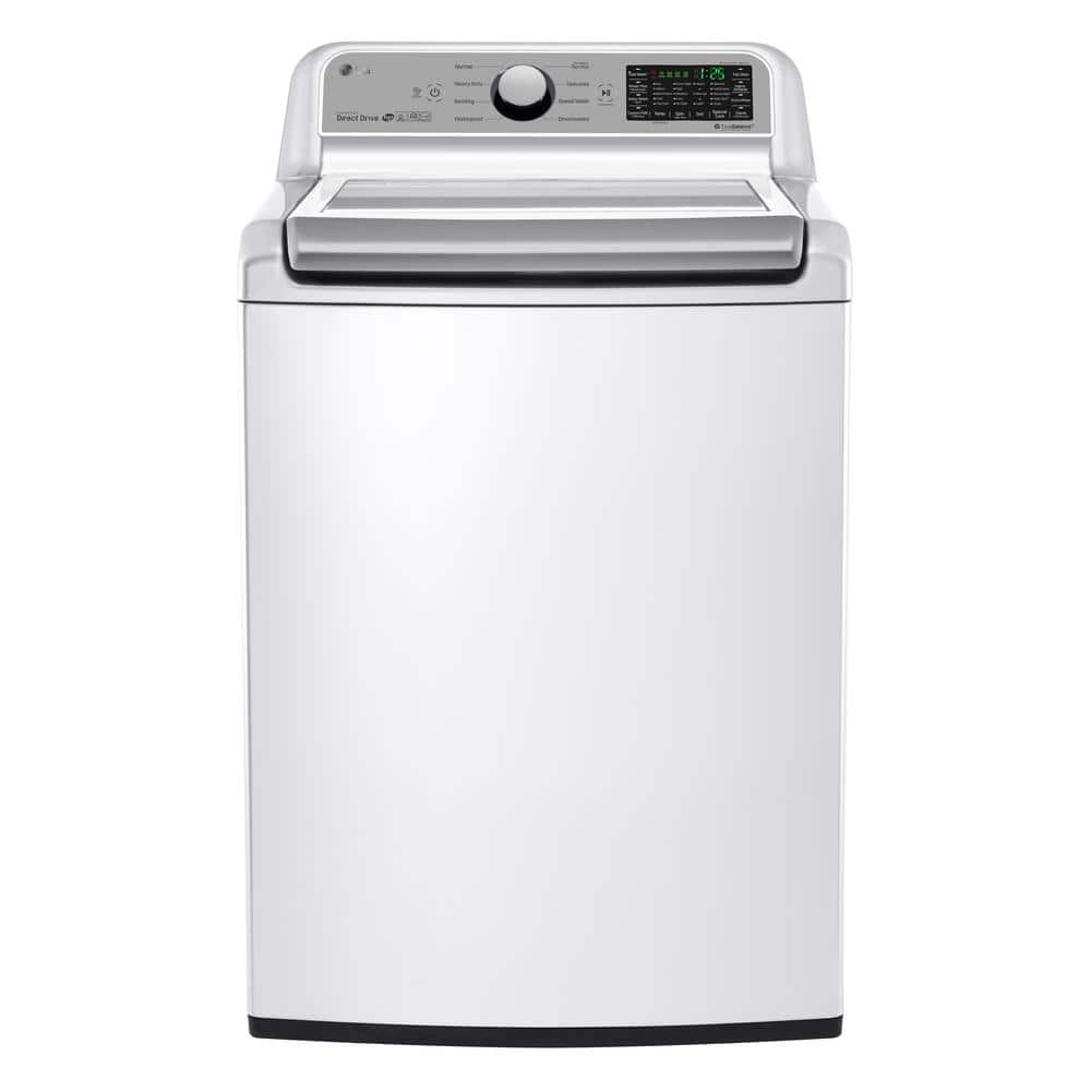 LG 5.0 cu. ft. Smart Top Load Washer with Wi-Fi Enabled in White ...