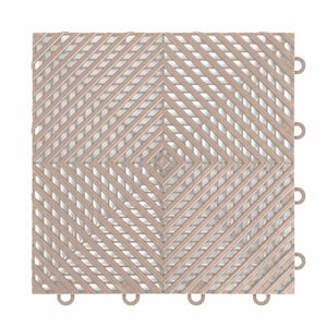 Reviews for FLOORINGINC Nitro Vented 3/8 in. Garage Tiles, Shelby Blue ...