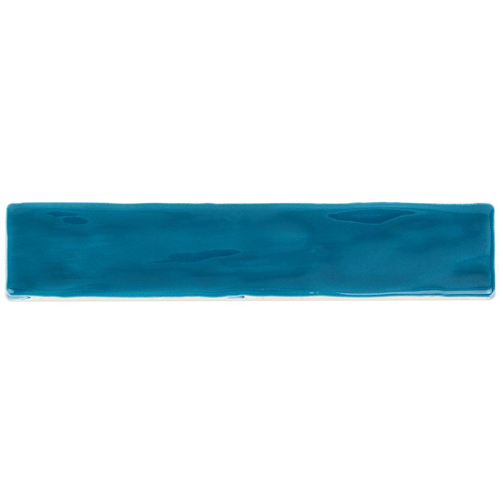 Ivy Hill Tile Newport Teal 2 in. x 10 in. Polished Ceramic Subway Tile ...
