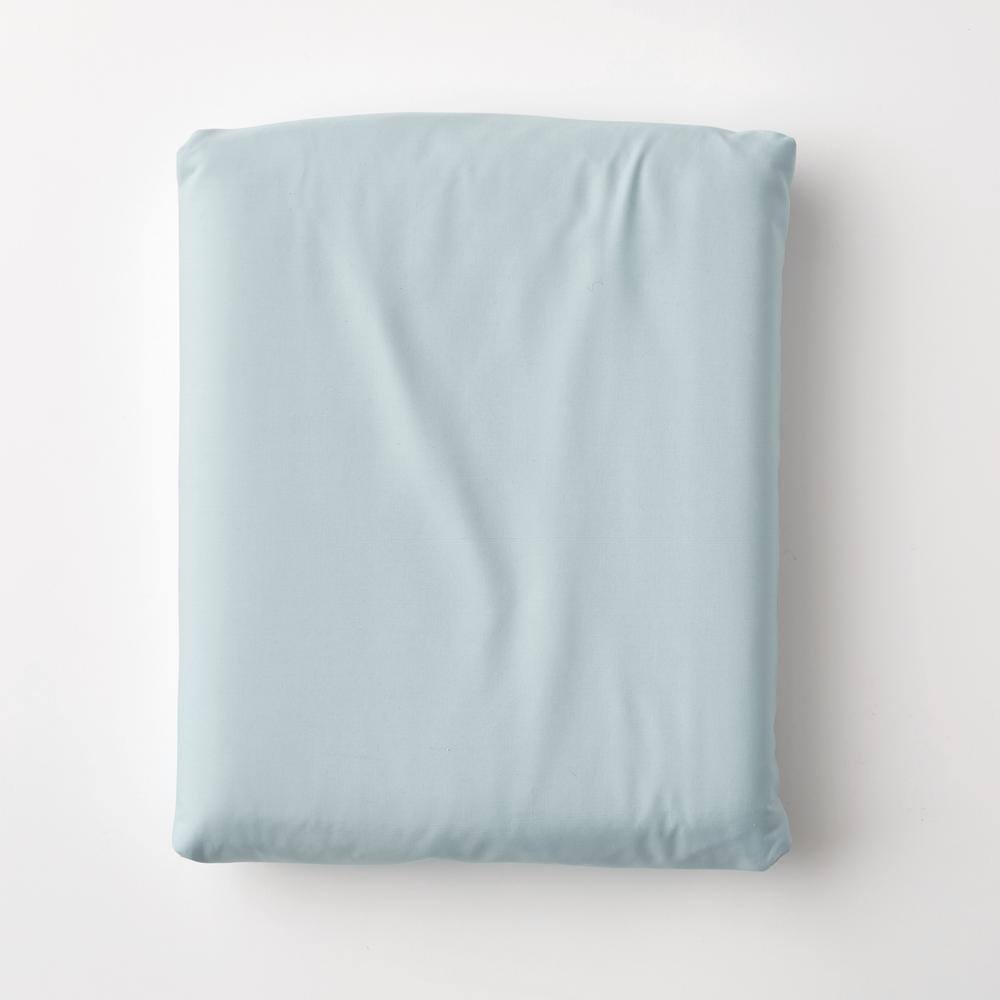 The Company Store Company Cotton Percale Pale Blue Cotton Percale Queen ...